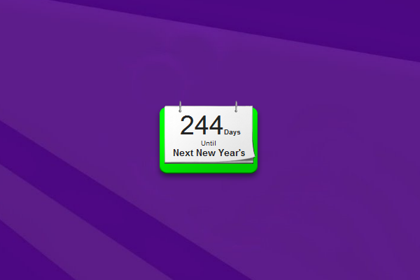Day Counter Windows 10 Gadget Win10Gadgets