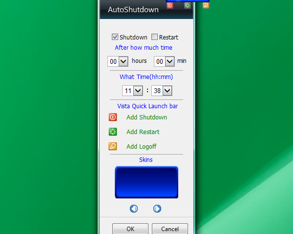 Auto Shutdown Windows 10 Gadget - Win10Gadgets
