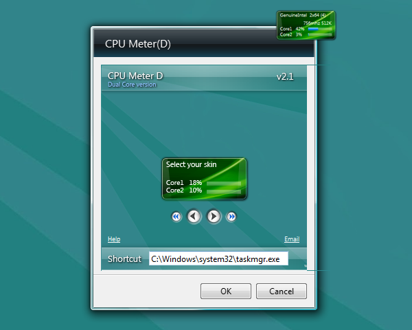 CPU Meter Windows 10 Gadget - Win10Gadgets