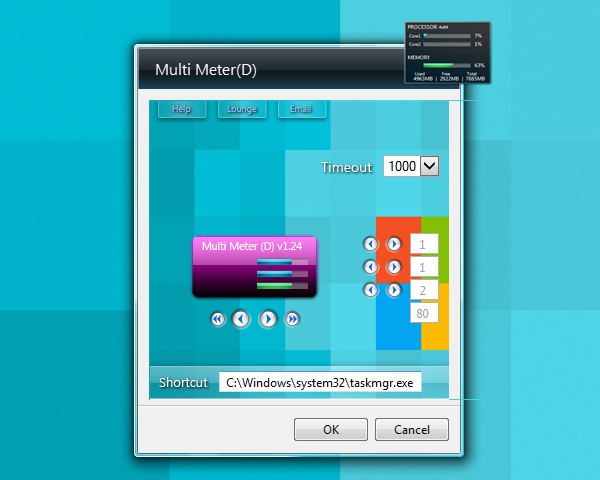 Multi Meter (D) Windows 10 Gadget - Win10Gadgets