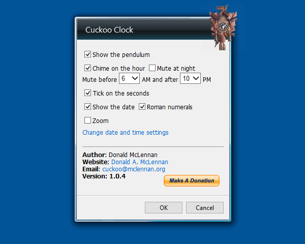 Cuckoo Clock Windows 10 Gadget - Win10Gadgets