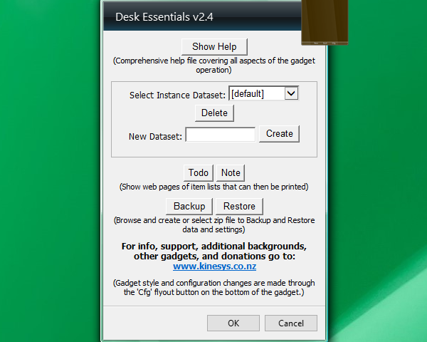 Desk Essentials Windows 10 Gadget - Win10Gadgets