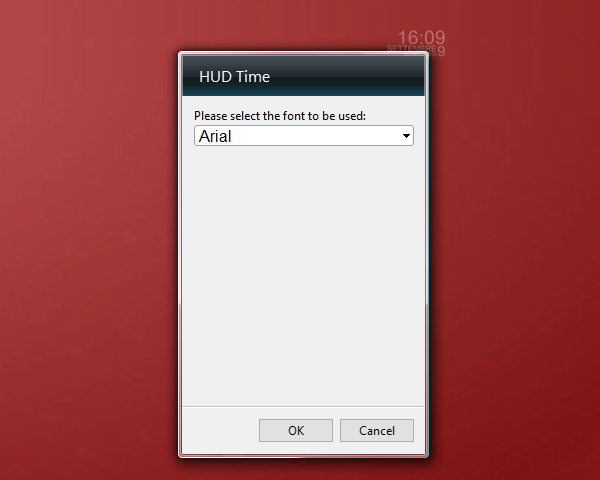 HUD Time Multilanguage 24h Windows 10 Gadget - Win10Gadgets