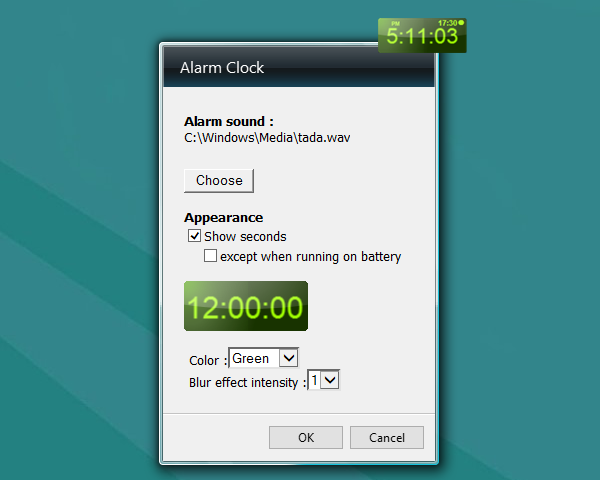 Alarm Clock Windows 10 Gadget - Win10Gadgets